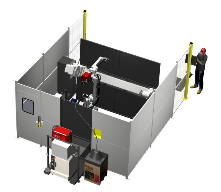 Ferris Wheel Pre-Engineered Robotic Welding System