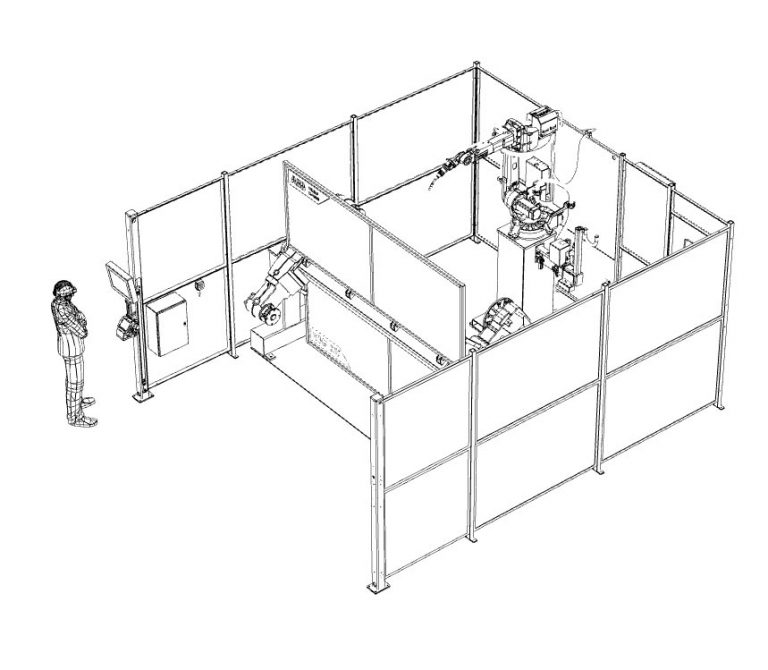 Ferris Wheel Pre-Engineered Robotic Welding System