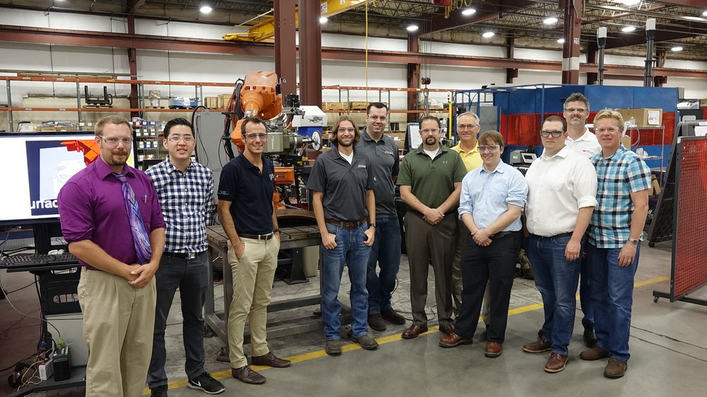 Robotic Blending Milestone 4 Technology Demonstration at Wolf Robotics