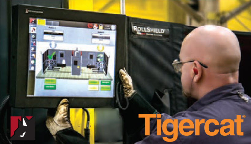 Robotic Welding at Tigercat